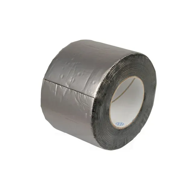Bandă cu bitum Rino S40890 1.1 mm x 50 mm x 10 m aluminiu - VOLTA.MD
