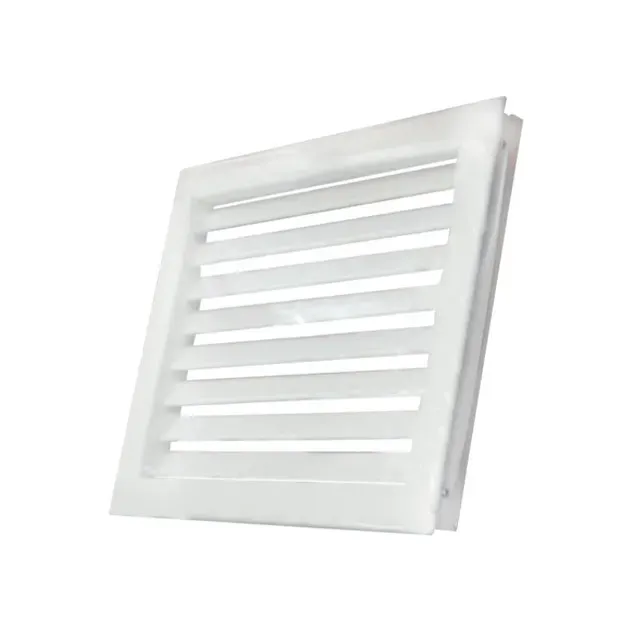 Grilaj de ventilare Ventika NHN 400 x 300 mm plastic alb - VOLTA.MD