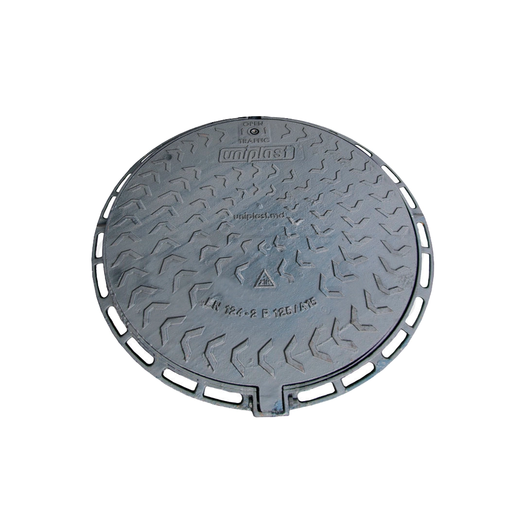 Capac din fonta EN-124 B125-2 600 mm - VOLTA.MD