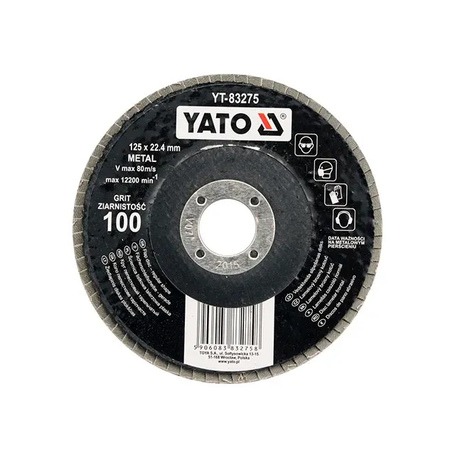Disc lamelar frontal P100 125 * 22.4 mm Yato - VOLTA.MD