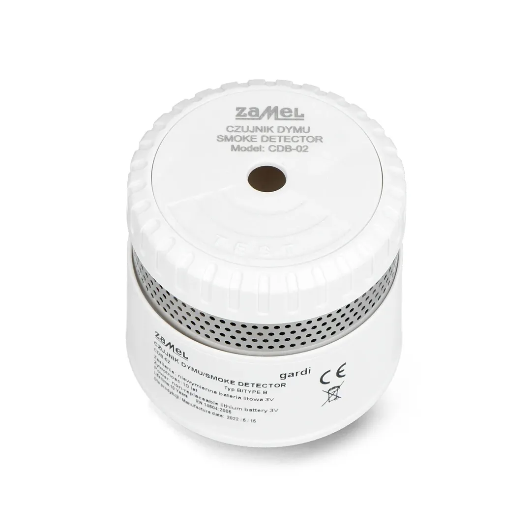 Detector de fum 85 dB 3 V Zamel - VOLTA.MD