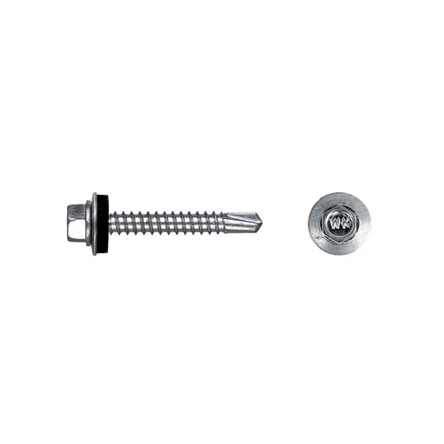 Șurub autoforant pentru acoperiș 4.8 * 25 mm 250 buc. PROFMET - VOLTA.MD