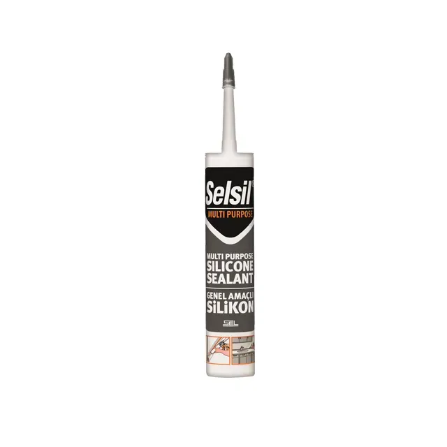 Silicon "Eco" Universal 280 ml Transparent Selsil - VOLTA.MD