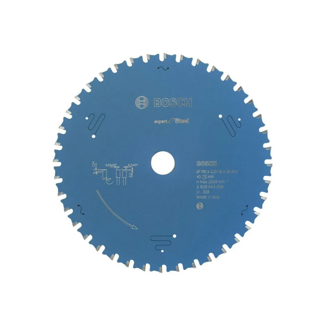 Диск для резки по стали 190 * 20 mm Bosch - VOLTA.MD