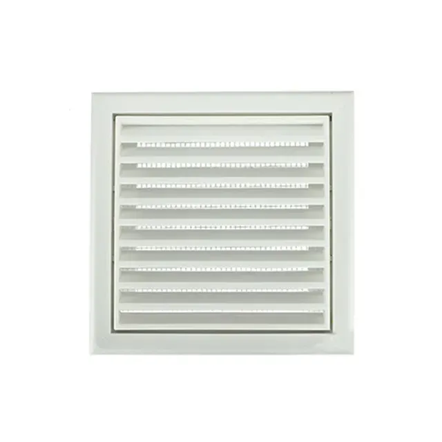 Grilaj de ventilare Vents MB-100 154 x 154 x 125 mm plastic alb - VOLTA.MD
